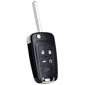 Key Fob Replacement Fits for Chevy Cruze Equinox Camaro Impala Malibu Sonic Buick Regal Verano Encore Lacrosse GMC Terrain 2010-2021 OHT01060512 Keyless Entry Remote Control 13504199 Pack of 2 5BTN
