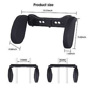 Car Headrest Pillow Road Pal Headrest Car Booster Seat Pillow, U Shape Car Travel Pillow Car Head Neck Support for Kids and Adults