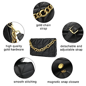 Scarleton Purses for Women, Quilted Crossbody Bags for Women, Shoulder Bag, Handbags for Women, H2094