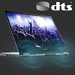 Acer Spin 5 Convertible Laptop, 13.5" 2K 2256 x 1504 IPS Touch, 10th Gen Intel Core i7-1065G7, 16GB LPDDR4X, 512GB NVMe SSD, Wi-Fi 6, Backlit KB, FPR, Rechargeable Active Stylus, SP513-54N-74V2