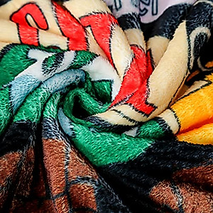 Throw Blanket Fleece Blanket Gifts Super Soft Cozy Blanket for Bed Sofa Couch 50"x 40"