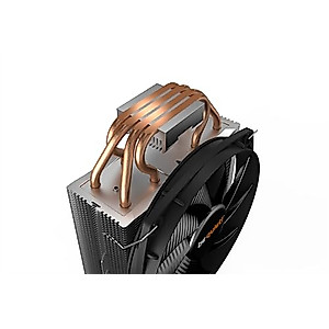 be quiet! Shadow Rock Slim 2 160W TDP CPU Cooler | Intel 1700 1200 2066 1150 1151 1155 2011-3 Square ILM | AMD AM4 | Silver | BK032