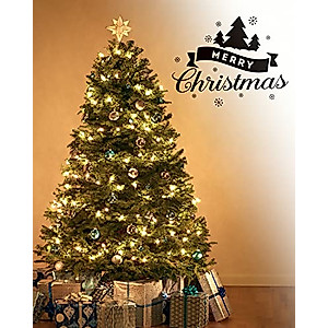 Christmas String Lights Indoor Outdoor - 70 ft 200 LED Low Voltage Waterproof Xmas Lights with 8 Modes Timer Function Plug in for Tree Room Bedroom Wedding Party (Warm White)