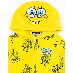 SpongeBob SquarePants Onesie Kids Yellow Character Pajamas