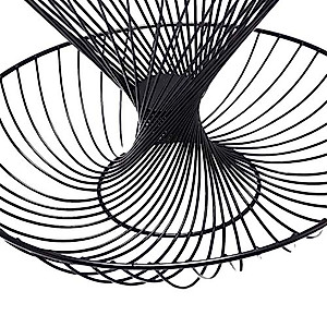 WSZJJ Creative Modern 2 Layer Metal Bowl Kitchen Fruit Basket Champagne Elegant Home Living Room Decoration Storage Basket