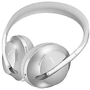 Bose Headphones 700 Noise Cancelling Bluetooth Headphones, Luxe Silver with Powervault III 10000mAh Wireless Charger