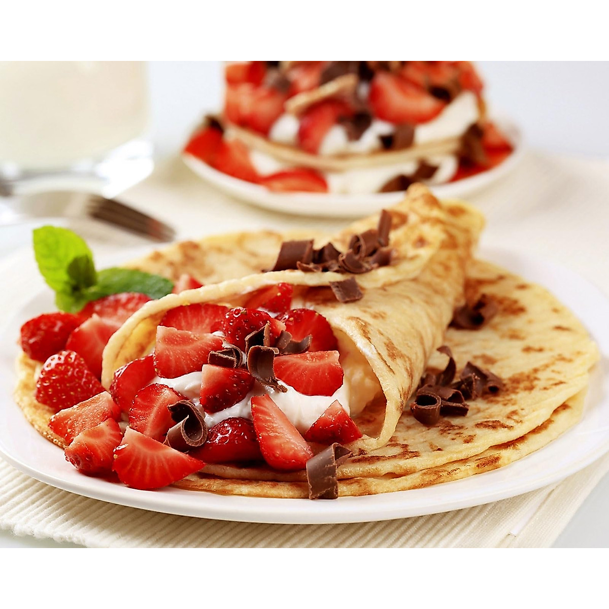 DS. DISTINCTIVE STYLE Crepe Spreader and Crepe Spatula Kit Set of 2 Crepe Tools Wooden Spatula and 4.7-inch T-shaped Tool