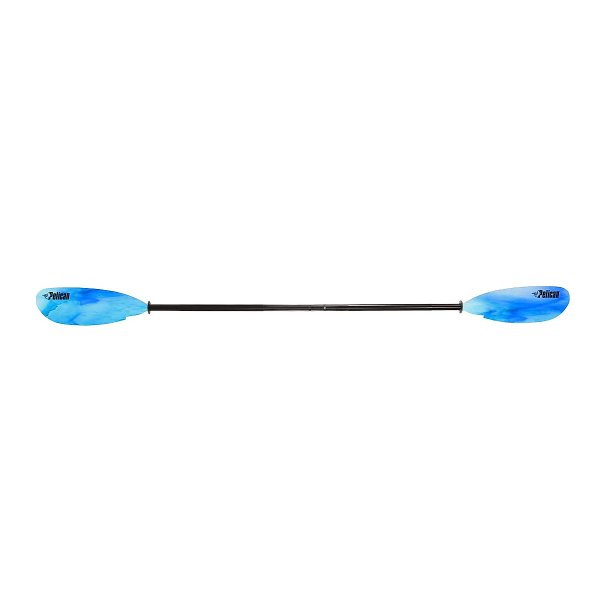 Pelican Poseidon Paddle 89 in - Aluminum Shaft with Reinforced Fiberglass Blades - Lightweight, Adjustable Kayaks Paddles - Perfect for Kayaking Boating & Kayak Fishing (Blue, 2020 Model)