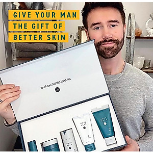 Standard Skin Care Kit, 4-Piece, Face Cleanser, Face Scrub, Day Cream & Night Moisturizer Gift Set, Back To School Gifts