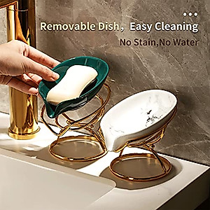 Dobbyby Bathroom Organizer Countertop & Soap Holder