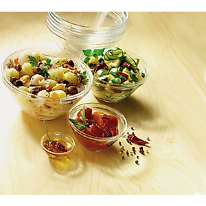 Bormioli Rocco Pompei Salad Bowl, 57-Ounce