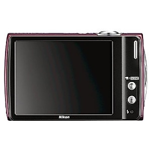 Nikon Coolpix S230 10MP Digital Camera with 3x Optical Zoom and 3 inch Touch Panel LCD (Plum)