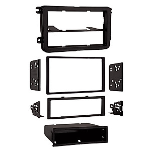Metra 99-9011 Single DIN Installation Multi-Kit for Select 2005-2009 Volkswagen Vehicles, Black