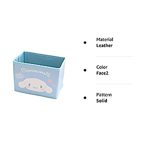 Cinnamoroll Collapsible Storage Bin, Cute Storage Box Foldable Baskets Kawaii Office Desk Organizer Cute Room Decor