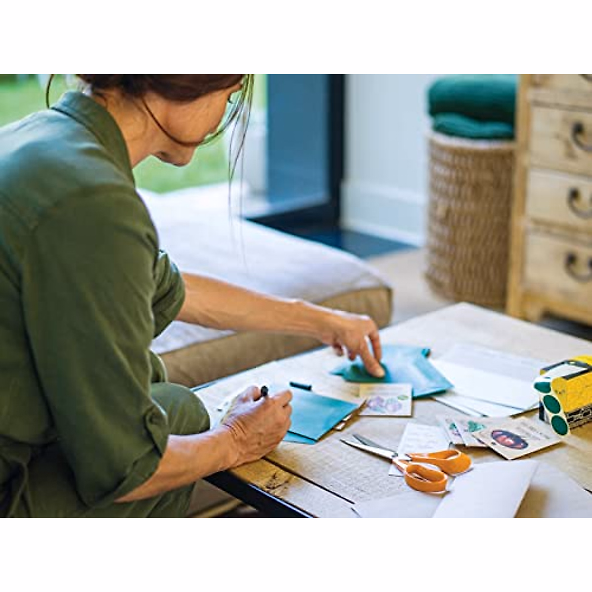 Fiskars 1000815 General Purpose Scissors, Total Length: 21 cm, Quality Steel/Synthetic Material, Classic, one, Orange