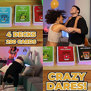 Extremely Under The Influence + Shot Glass Bundle (Expansion Pack and 6 Shot Glasses)