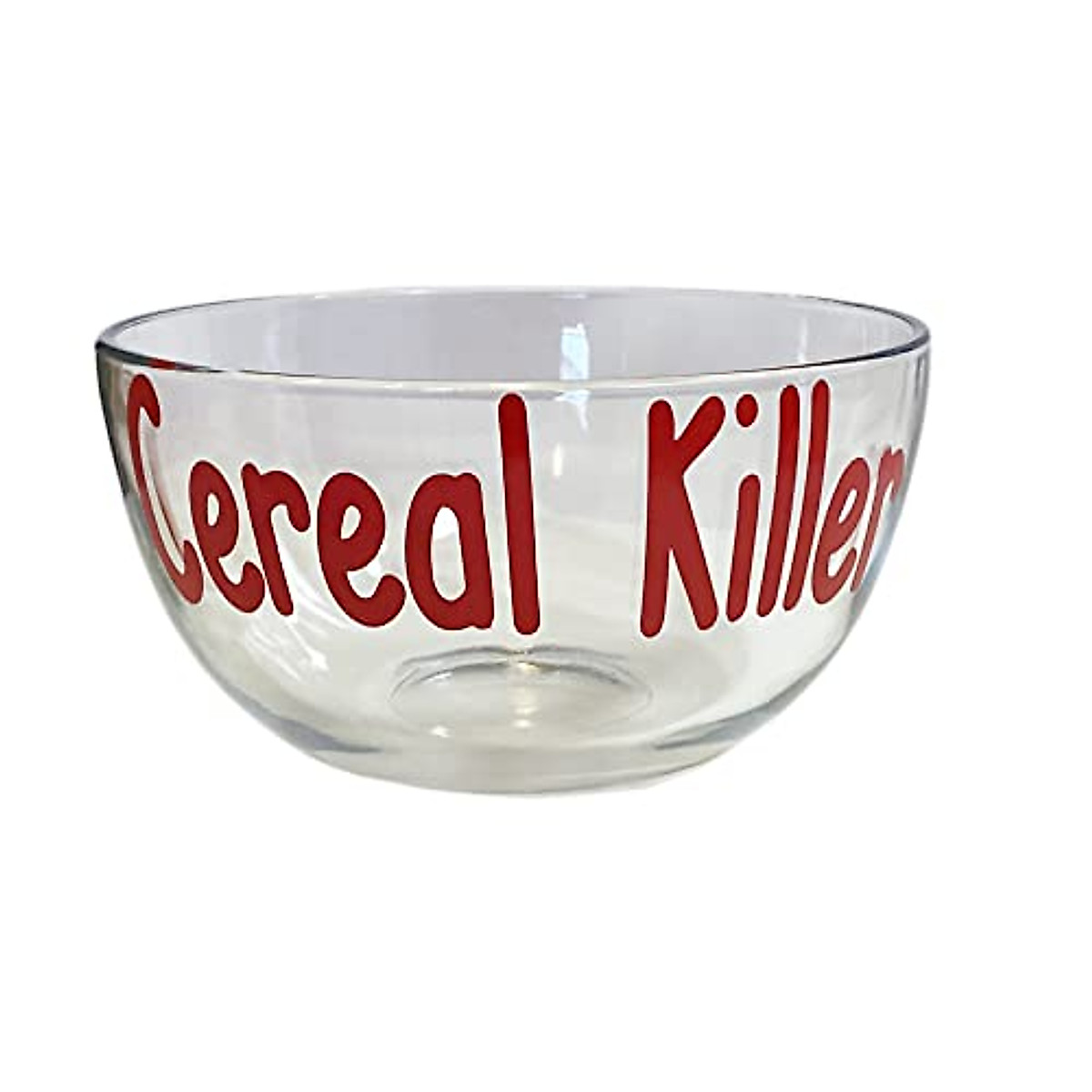 Cereal Killer Personalized Bowl - Choose your Customization and Lettering Colors