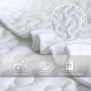 BlessLiving Turtle Quilt Set King Size Teal Turquoise - Summer Lightweight Bedspread - Beach Coastal Turtle Pattern - Soft Kids Bed Coverlet (Includes 1 Quilt, 2 Shams, size104 x90)