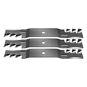 RAParts Three (3) New Aftermarket 17 1/2" Mulching Lawn Mower Blades Fits Toro Time Cutter Z Replaces 110-6837-03