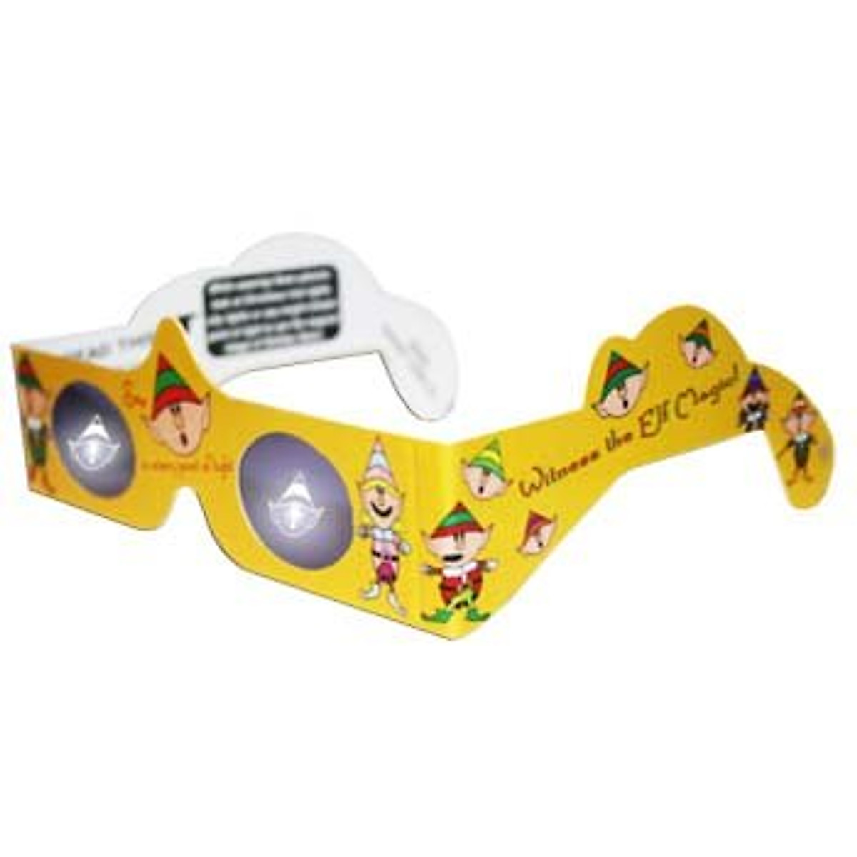 3D Christmas Glasses - 10 Pack Holiday Specs - Hologram Holiday Images