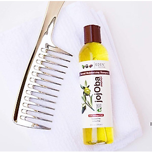 EDEN BodyWorks JojOba Monoi Moisturizing Shampoo | 8 oz | Gently Cleanse, Nourish, & Protect Hair and Scalp - Packaging May Vary