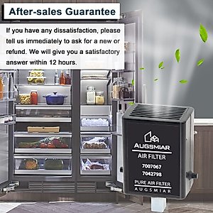 2 Pack 7042798, 7007067 Air Purification Cartridge Replacement Compatible with Sub-Zero Refrigerator Replace for 7042798, 7007067 Air Filter