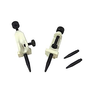 Taytools 468303 Compact Adjustable Trammel Head Set Beam Compass, Pencil Holders, Hardened Points
