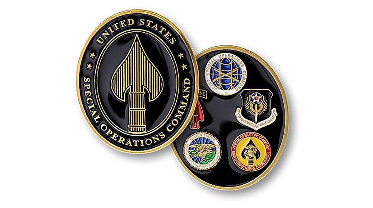 U.S. Special Operations Command Challenge Coin