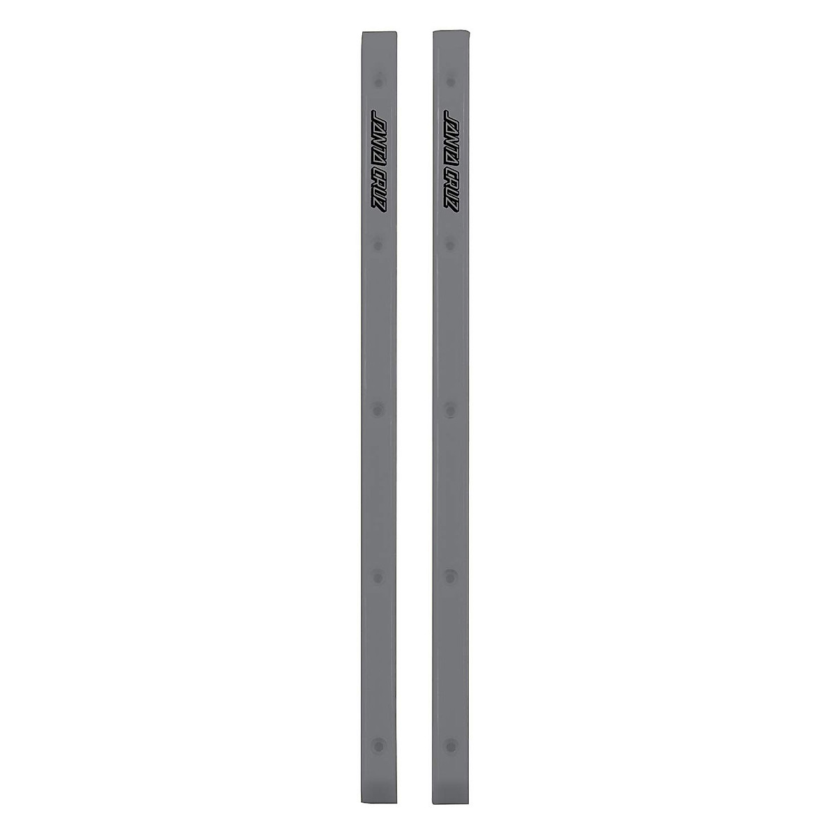 Santa Cruz Skateboard Rails for Old School Boards (Silver)