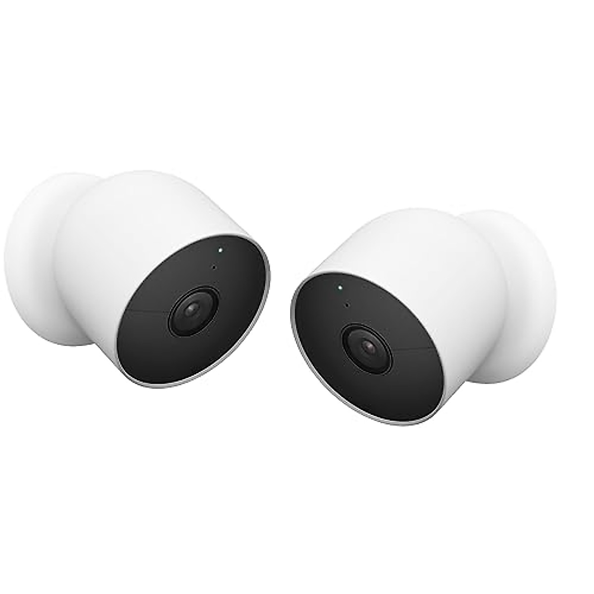 Google Nest Cam Outdoor or Indoor, Battery Wireless Camera - 2nd Gen (Two Cameras - Wire Free)
