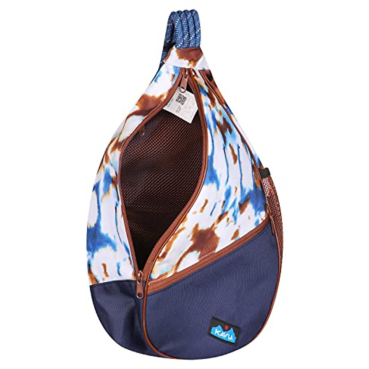 KAVU Paxton Pack Backpack Rope Sling Bag - Earth Sky Tie Dye