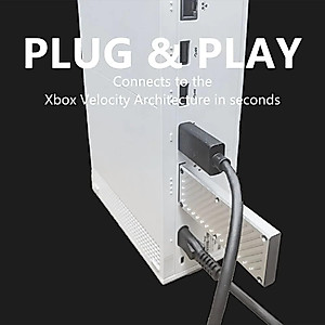 Reletech Xbox Serie x Xbox Serie s1tb2tb Solid State Drive - nvme Storage Expansion Card SSD (Black, 2, TB) (Black, 2, TB)