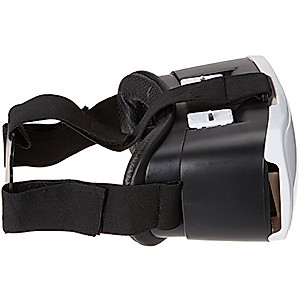 ONN White Virtual Reality VR Smartphone Headset for Apple or Android