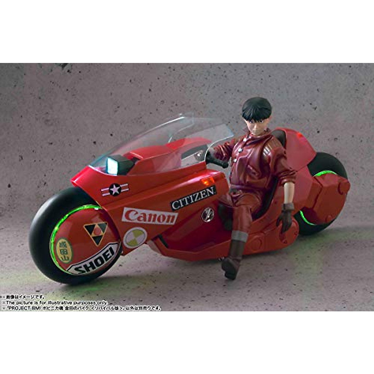 TAMASHII NATIONS - Akira - Project BM! Kaneda's Bike (Revival Version), Bandai Spirits Soul of Popinica