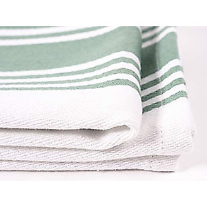 KAF Home Kitchen Towels, Set of 4 Absorbent, Durable and Soft Towels | Perfect for Kitchen Messes and Drying Dishes, 18 x 28 – Inches, Sage