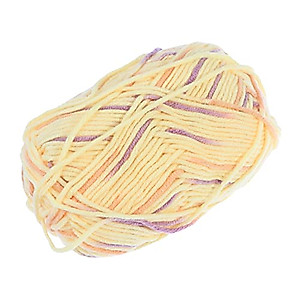 EXCEART Yarn for Knitting White Yarn Knitting Accessories Doll Roving Textured Yarn Coarse Wool Cotton Ball Crochet Yarn Cotton Yarn Cone Chunky Yarn Acrylic Yarn Knitting Yarn Soft