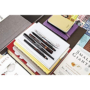 rOtring 800 Retractable Ballpoint Pen, Medium Point, Black