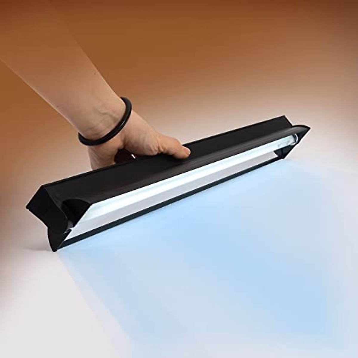 Giangarden T5 UVB Lighting Combo Kit, Reptile Light Fixture with UVB 10.0 Fluorescent Tube Ideal for Tropical and Deserts Such as Bearded Dragon Lizards and Tortoises(8W-13in)