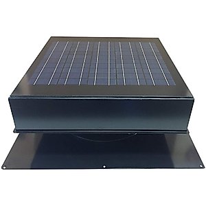 Remington Solar 20 Watt Roof Mount Solar Attic Fan