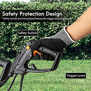 LawnMaster TE1318W1 Corded Electric Tiller 13.5-Amp 18-Inch