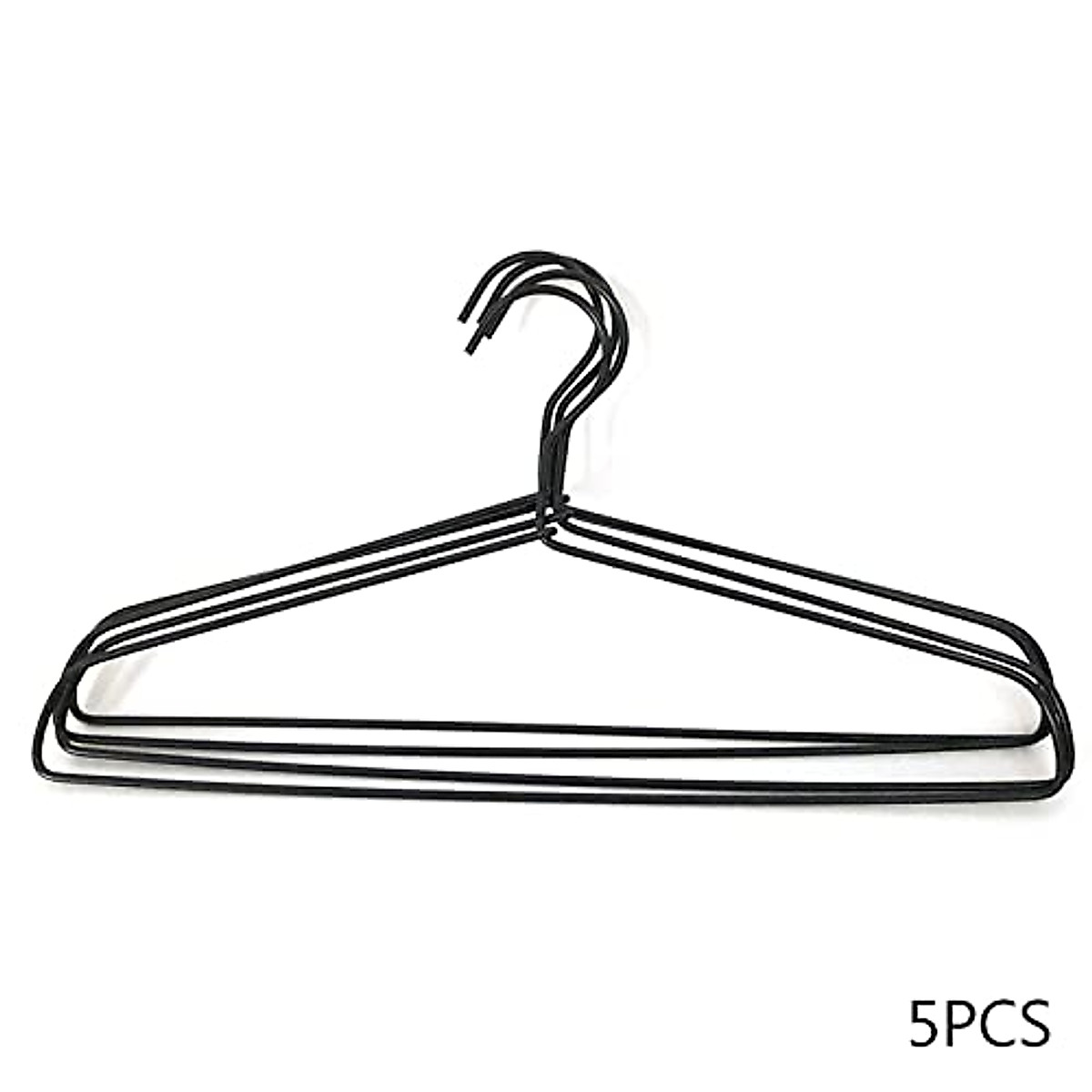 Heavy Duty Metal Shirt Coat Hangers Pack Space Saving Metal Hangers Non Slip Metal Wire Clothes Hanger Bulk for Coats