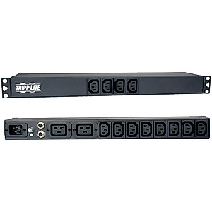Tripp Lite 14 Outlet 1U Rack Mount PDU for Network Server Racks 100-240V 16A C13 C19 C20 PDU12IEC
