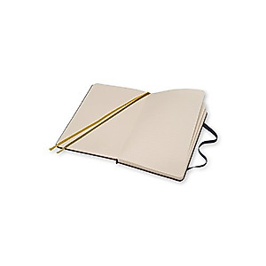 Moleskine Two-Go Textile Notebook, Hard Cover, Medium (4.5" x 7") Oriental Blue, 144 Pages