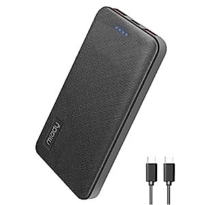 Miady 2021 Upgraded 20W PD Power Bank 24000mAh, USB-C Portable Charger, Portable Phone Charger for iPhones and Android Smartphones