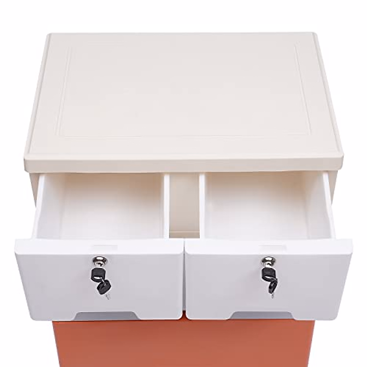 Plastic Drawers for Clothes, Storage Cabinet with 6 Drawers,Closet Drawers Tall Dresser Organizer for Clothes,Playroom,Bedroom Furniture