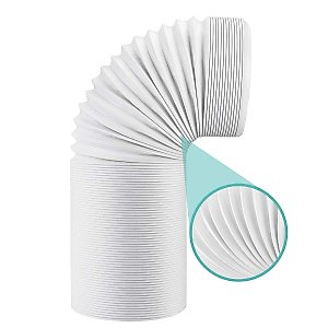 AGPTEK Exhaust Hose for Portable Air Conditioner, 5.9 Inch Diameter AC Vent Hose, Replacement for 5.9 inch Exhaust Vent Tube -Counter Clockwise Thread, 59 Length