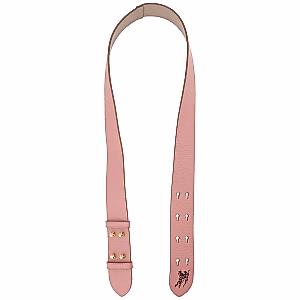 Burberry Equestrian Knight Logo Dusty Rose Leather Handbag Belt Strap