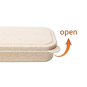 travel silverware case Portable，Travel Tableware Storage Box,utensil case for lunch bag，Flatware Chopsticks Spoon Fork Storage Box