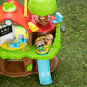 Fat Brain Toys Timber Tots Schoolhouse - Classic Imaginative Play for Ages 2+