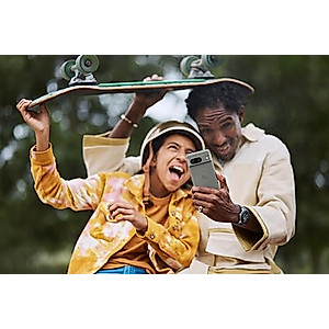 Google Pixel Watch 2 with the Best of Fitbit and Google - Heart Rate, Stress Management, Safety Features - Android Smartwatch - Polished Silver Aluminum Case - Porcelain Active Band - LTE (Renewed)